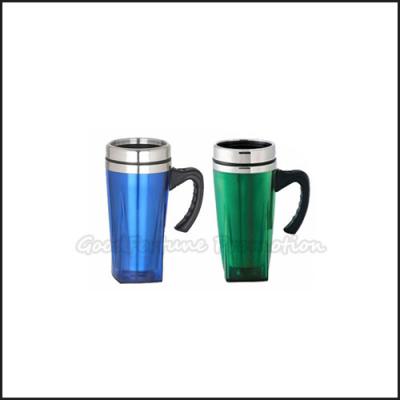 China A promoção imprimiu a garrafa de aço inoxidável do copo da bebida da água da caneca dos esportes do café do logotipo à venda