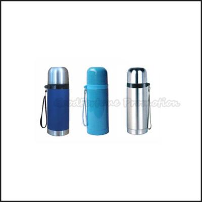 China A promoção imprimiu a garrafa de aço inoxidável do copo da bebida da água da caneca dos esportes do café do logotipo à venda