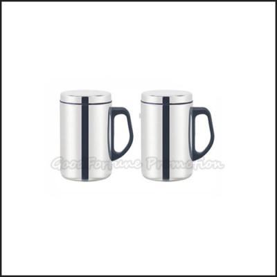China A promoção imprimiu a garrafa de aço inoxidável do copo da bebida da água da caneca dos esportes do café do logotipo à venda