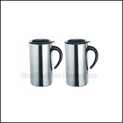 China A promoção imprimiu a garrafa de aço inoxidável do copo da bebida da água da caneca dos esportes do café do logotipo à venda