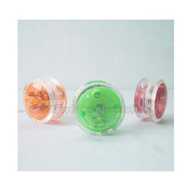 China a promoção quente do Abs da venda imprimiu o presente instantâneo conduzido logotipo do brinquedo da bola do yoyo à venda