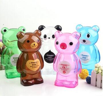China Caixa de dinheiro criativa do banco da economia da forma do urso do produto do presente novo da promoção à venda