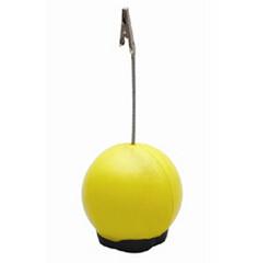 China New promotion gift creative product Ball Note Holder Stress Ball customed logo for sale