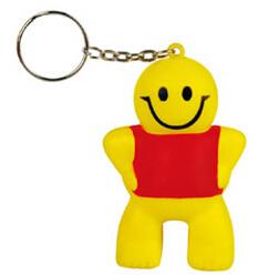 China O keyring pequeno do esforço do homem do produto criativo novo da promoção customed o logotipo à venda