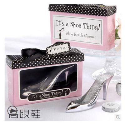 China O presente de casamento criativo novo do produto do presente Alto-colocou saltos o abridor de garrafa das sapatas à venda