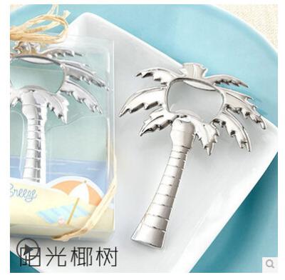 China Abridor de garrafa criativo novo da árvore de coco do presente de casamento do produto do presente à venda