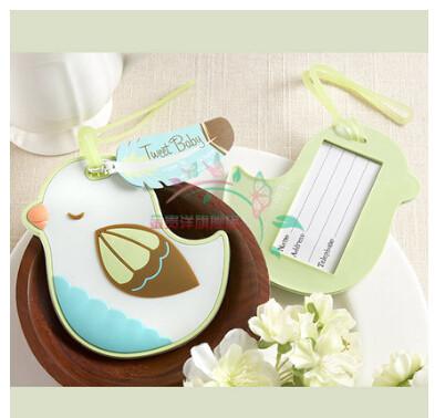 China New creative promotion gift product wedding gift bird shape luggage tag tabel for sale