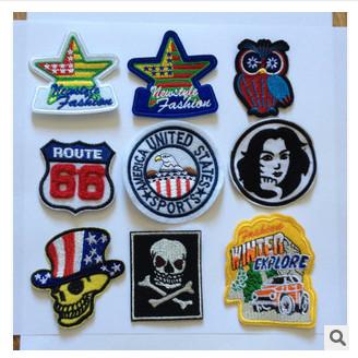 New promotional customed logo cloth Embroidery patch sports badge club outdoor activity