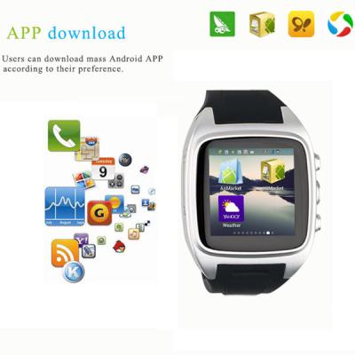 China 2015 Watch phone Smart sim card smart watch phone 1.54 inch TF Card Camera Android for sale