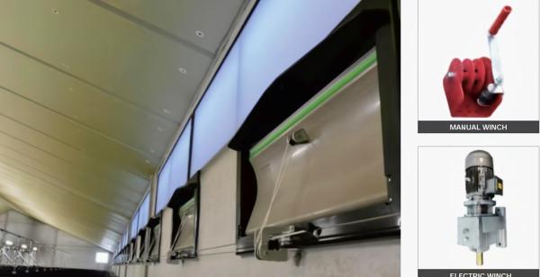 Quality Safe Automatic Poultry House Ventilation System For Broilers / Hens for sale