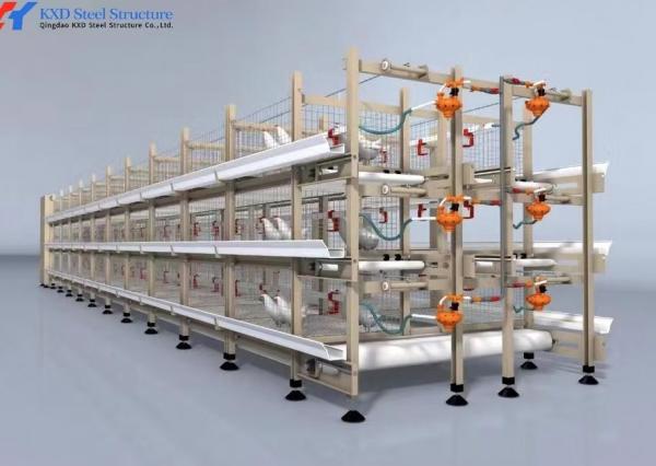 Quality A Type Galvanized Laying Hen Cages Automated Layer Poultry Cage for sale