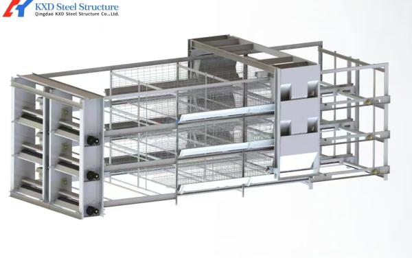 Quality A Type Galvanized Laying Hen Cages Automated Layer Poultry Cage for sale