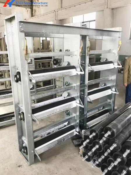 Quality Automatic Battery Egg Layer Cages , Chicken Laying Hens Cage Poultry Farming for sale
