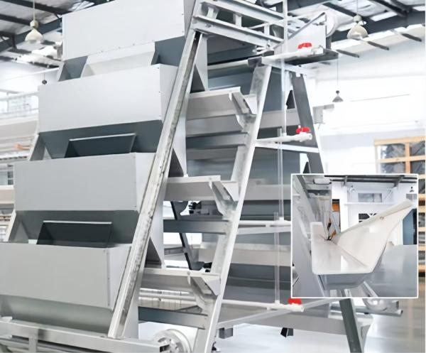 Quality A Type Chicken Egg Laying Equipment Easy Install Automatic Poultry Breeding Equipment for sale