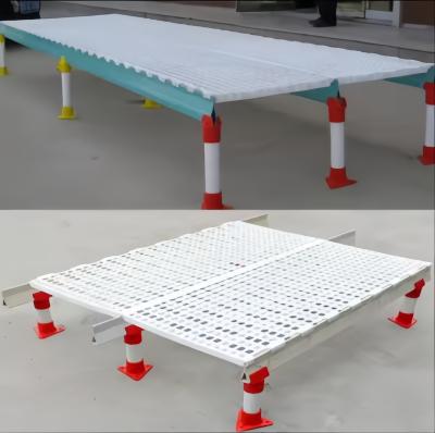 China Easy Cleaning Slatted Floor Broiler House Plastic Slate Floor For Poultry Farm for sale
