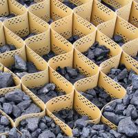China HDPE Plastic Geocell 75-200mm Height for Road Basement Soil Stabilization and Erosion Control for sale