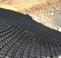 China HDPE Plastic Geocell 75-200mm Height for Road Basement Soil Stabilization and Erosion Control for sale