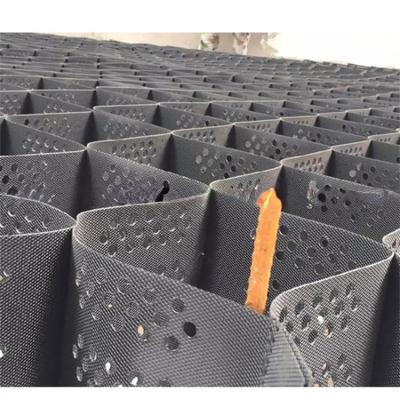 中国 グラフィックデザイン 砂岩の安定化のための能力のあるジオセル 黒 黄色 白 緑 販売のため