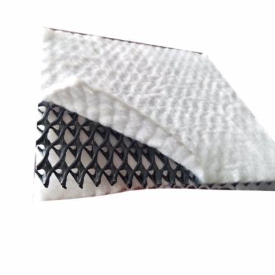 China 3D composiet drainage netwerk voor hogedrukbelastingen 5 mm 6 mm zwart wit modern ontwerp Te koop