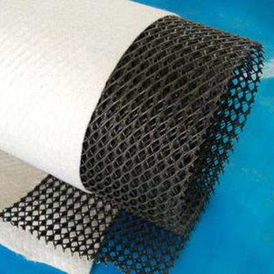 China 3D composiet drainage netwerk voor hogedrukbelastingen 5 mm 6 mm zwart wit modern ontwerp Te koop