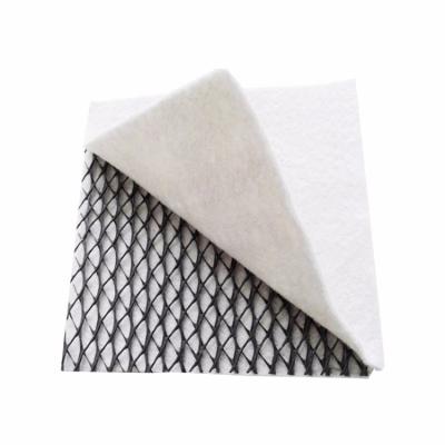 China Drainage voor buitenaf: vereenvoudigd 3D composiet drainage netwerk 7 mm voor snelwegdrainage Te koop