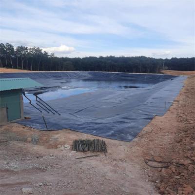 Cina Carta di rivestimento di stagni in LLDPE per il progetto di riserva in Malesia 1m-8m Larghezza materiale HDPE in vendita