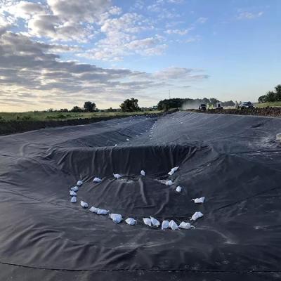 China 1-6 m de largura, revestimento de geomembrana impermeável para piscinas artificiais e lagoas circulares de peixes à venda
