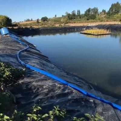 China 1-6 m de largura, revestimento de geomembrana impermeável para piscinas artificiais e lagoas circulares de peixes à venda