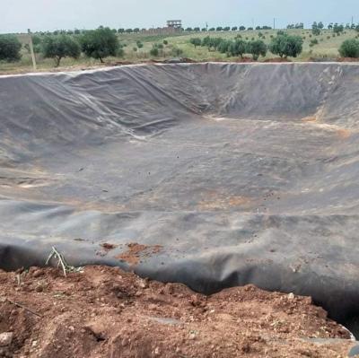 Китай Рыбный пруд двойной гладкой HDPE пруд линейки 1 мм 2 мм геомембраны водонепроницаемый пластиковый лист продается