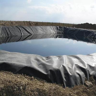 China Geomembrana de HDPE de dupla textura lisa/dupla textura para barragem de mineração reservatório piscifaz à venda