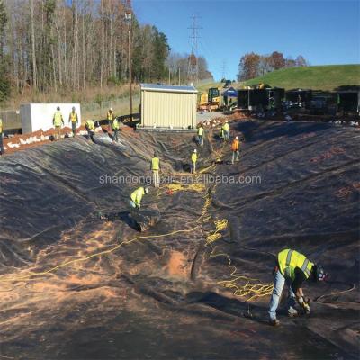 Cina Doppia superficie liscia LDPE Geomembrana rivestimento di stagno rivestimento per la protezione dell'acqua superiore in vendita