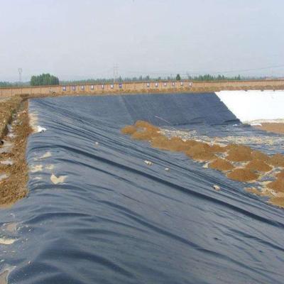 中国 Hdpe 地膜 堤防 敷き布団 長さ 50m-100m 表面 双面 滑らか/双面 質感 販売のため
