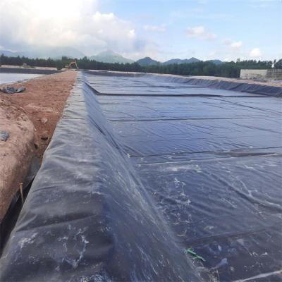 Cina Geomembrana in HDPE da 0,5 mm a 0,75 mm a 1,5 mm per la capacità di soluzione di progetti in vendita