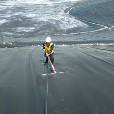 China Projeto de Design Gráfico Capacidade de Solução Membrana impermeável de HDPE para barragem no Egito à venda