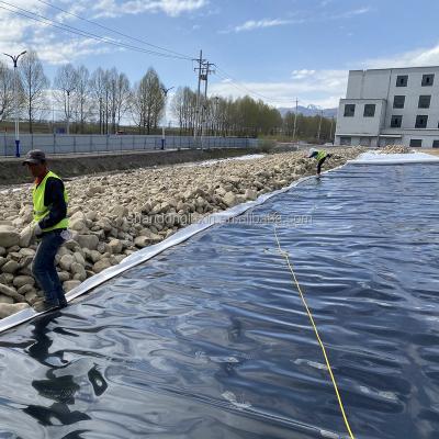 Cina Categorie incrociate Consolidazione Geomembrana HDPE Pond Liner 0,5 mm 1 mm 1,5 mm per miniera in vendita