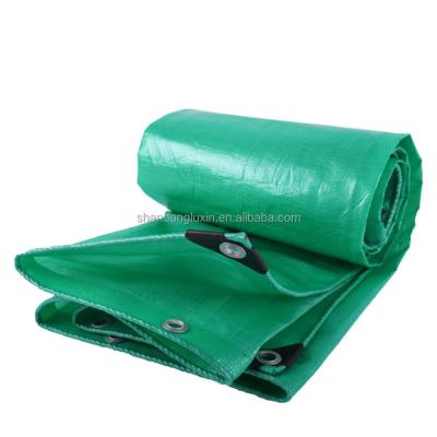 中国 トラックカー用 パーソナル HDPE タールパウリン 双面緑色 PE タールパウリン 幅 2m-100m 販売のため