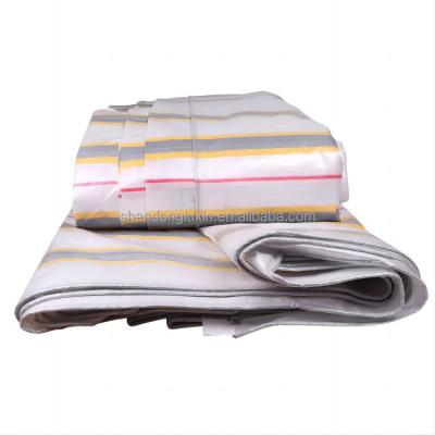 Cina Prezzi accessibili Tarpaulin PE con densità 6*6-16*16 Conteggio di filati 200D*300D in vendita