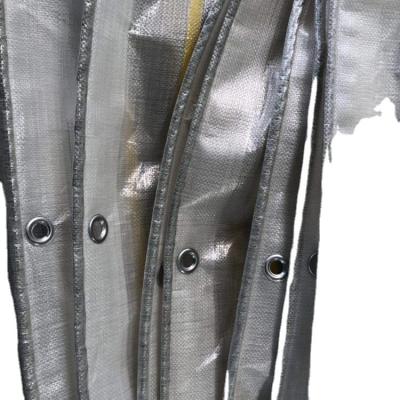 中国 高表面硬さ PE ストライプ プレスプレス 黄色灰色 プリファブリック 防雨 販売のため