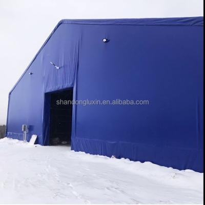 China Dimensões personalizáveis Tela de PVC azul Material durável Largura máxima de 2 m para cobrir itens à venda