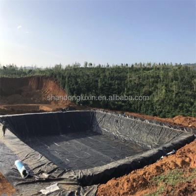 China Waterdicht geomembraan voor stortplaatsen en dampen 1,5 mm HDPE dikte Te koop
