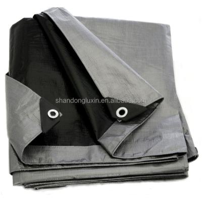 Cina Tissu di copertura per camion su misura PE Tarpaulin Roll con rivestimento LDPE 6*6-16*16 Densità in vendita