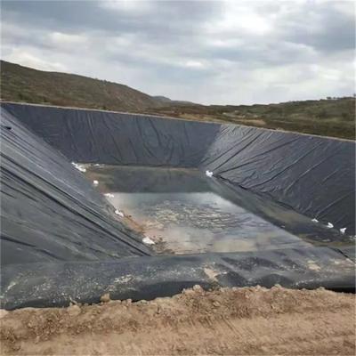China Industrieel ontwerp stijl 0,5 mm HDPE geomembraan voor vis garnalen boerderij vijver bekleding behoeften Te koop