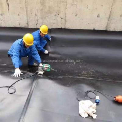 China Industrieel ontwerp stijl 0,5 mm HDPE geomembraan voor vis garnalen boerderij vijver bekleding behoeften Te koop