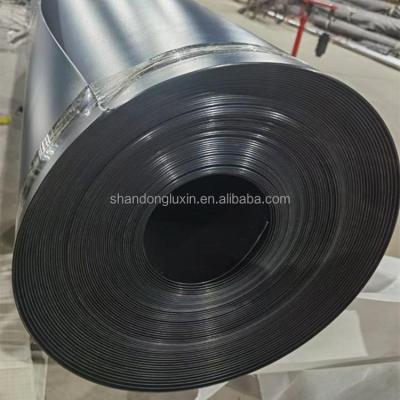 China Geomembraan Zwart HDPE-plaat Plastic Membrane voor waterreservoir en mijnbouw stortplaats Te koop