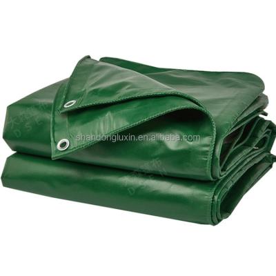 中国 メーカーから直接 緑色PVCタールン織布 濡れや日焼けに耐える 販売のため
