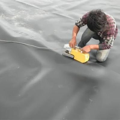 China Geomembrane op maat voor Kenia Fish Farm Shrimp Pond Liner in waterdicht materiaal Te koop