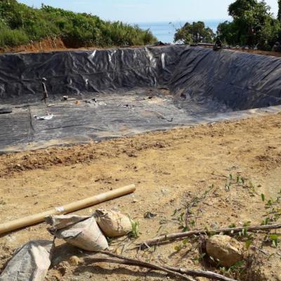 Cina Geomembrana in HDPE blu spessore da 0,2-3,0 mm per recinto di contenimento della diga bacino idrico miniere stagno di allevamento di gamberetti in vendita