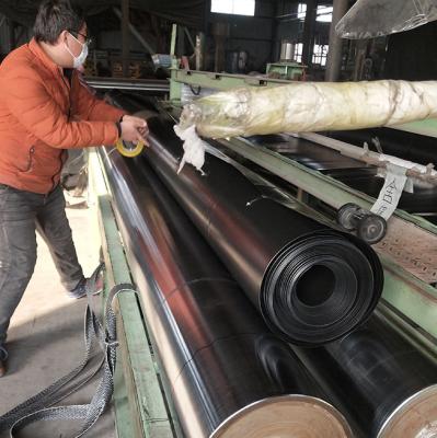 China ASTM GRI-GM13 Standard 1mm 2mm HDPE Geomembran Fischbecken Liner für die Fischzucht zu verkaufen