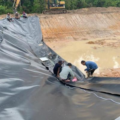 Китай 1m-8m Ширина HDPE Geomembrane Liner для рыбных ферм продается