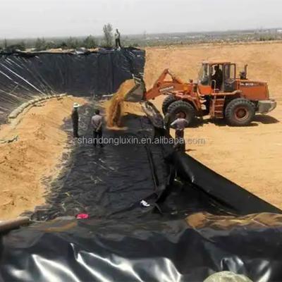 China 1 mm Geomembrana Hdpe Membrana impermeable para longitud 50m-100m Capacidad de solución de proyectos en venta
